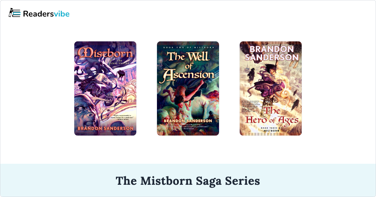 The Mistborn Saga Series (7 Books) | Brandon Sanderson
