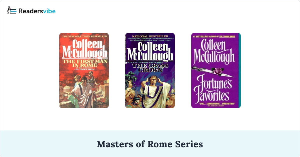 Masters of Rome Series (7 Books) | Colleen McCullough